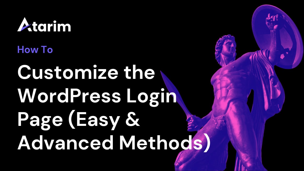 How To Customize the WordPress Login Page | Atarim